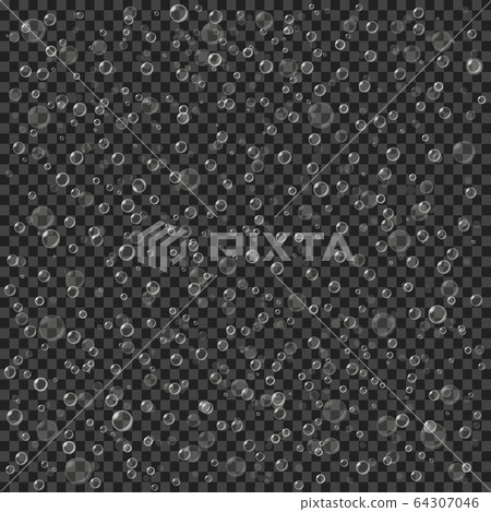 Soda fizzy bubbles background - Stock Illustration [64307046] - PIXTA