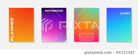 Minimal vector abstract cover notebook design. - Stock Illustration ...