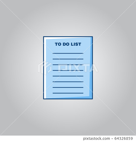 to do list template icon. logo vector illustration - Stock Illustration ...