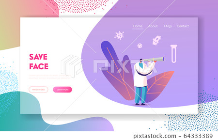 Pandemic Outbreak Laboratory Research,... - Stock Illustration ...