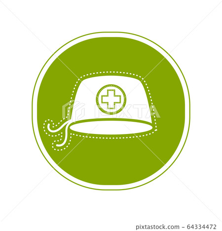 Sticker of a surgical cap icon - Stock Illustration [64334472] - PIXTA