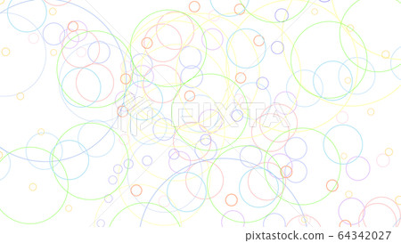 CG circle A geometric background made up of... - Stock Illustration ...