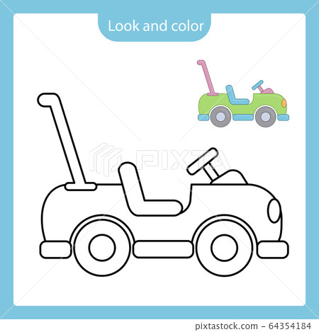 Toy Car Coloring Pages