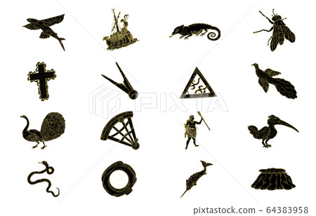 Southern Hemisphere constellation with shadow... - Stock Illustration ...