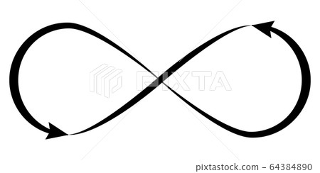 Symbol sign infinity of boundless, boundless,... - Stock Illustration ...