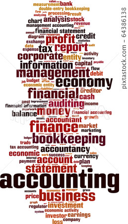 Accounting word cloud - Stock Illustration [64386138] - PIXTA