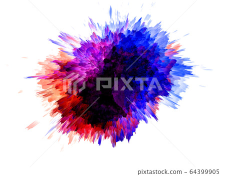 Abstract beautiful Colorful 3D rendering... - Stock Illustration ...
