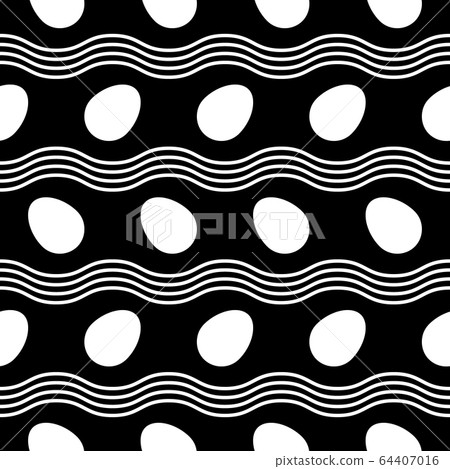 Seamless Pattern with colorful 3D Easter eggs... - Stock Illustration ...