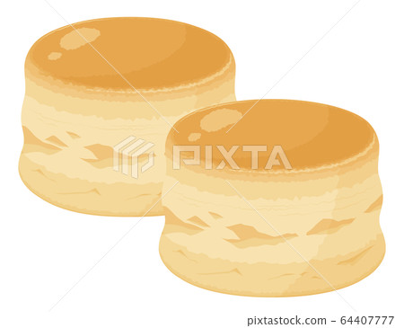 Illustration of two scones - Stock Illustration [64407777] - PIXTA