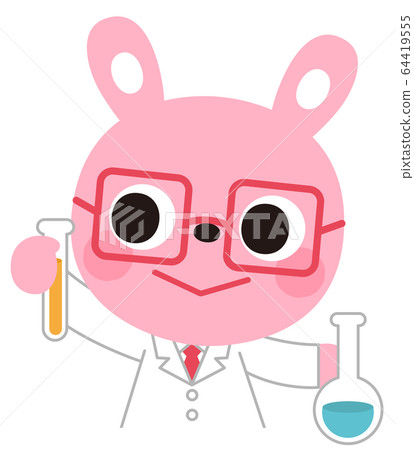 Rabbit to experiment - Stock Illustration [64419555] - PIXTA