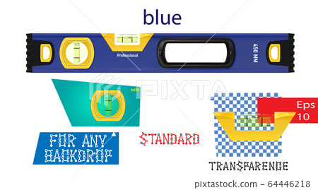Bubble tool, realistic construction level isolated - Stock Illustration ...