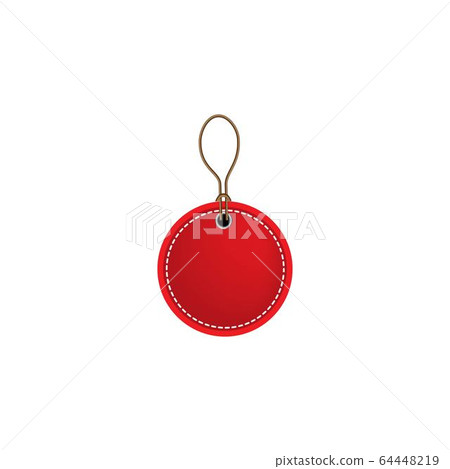 red blank prize tags label icon. Vector - Stock Illustration [64448219 ...