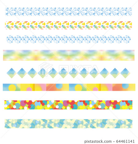 Line decoration decoration title back - Stock Illustration [64461141 ...