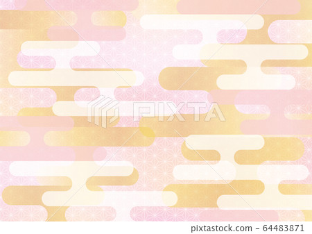 Japanese pattern haze background - Stock Illustration [64483871] - PIXTA