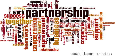 Partnership word cloud - Stock Illustration [64491745] - PIXTA
