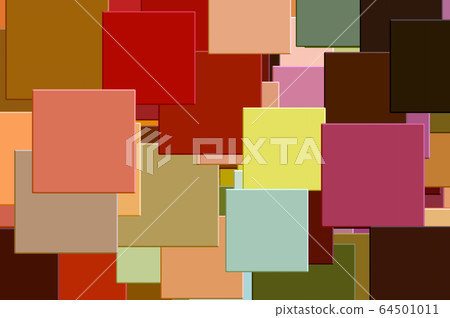 colorful squares - Stock Illustration [64501011] - PIXTA