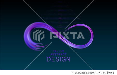 The shining infinity symbol - Stock Illustration [64501664] - PIXTA