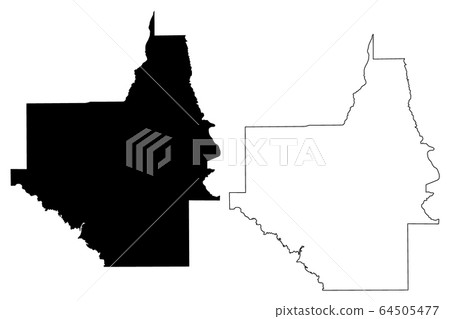 Dallas County, Alabama (Counties in Alabama, - Stock Illustration ...