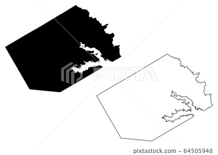 Navarro County, Texas (Counties in Texas, United - Stock Illustration ...