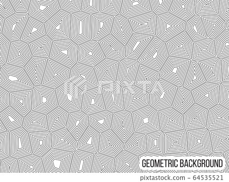Graphic geometric monochrome black and white... - Stock Illustration ...