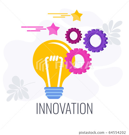 Innovation infographics pictogram. Strategy,... - Stock Illustration ...