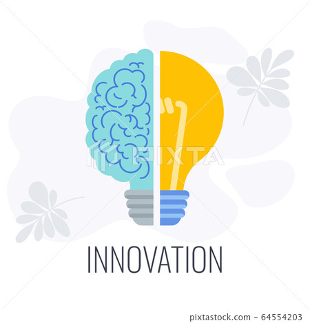 Innovation infographics pictogram. Strategy,... - Stock Illustration ...