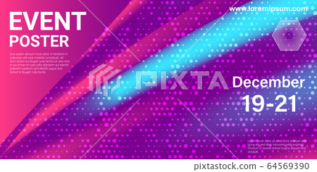 Event poster. Party background. Fluid flow.Vector - Stock Illustration ...