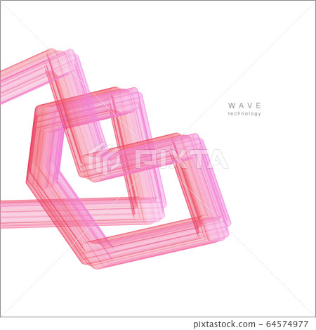 Abstract Creative Wave. Vector Design Illustration - Stock Illustration ...