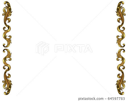 Medieval decorative frame 2_ antique transparent - Stock Illustration ...