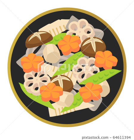 Illustration of new year's stew - Stock Illustration [64611394] - PIXTA
