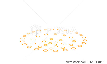 CG circle circle geometric background - Stock Illustration [64613045 ...