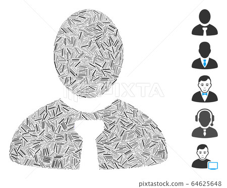 Hatch Collage Manager Icon - Stock Illustration [64625648] - PIXTA