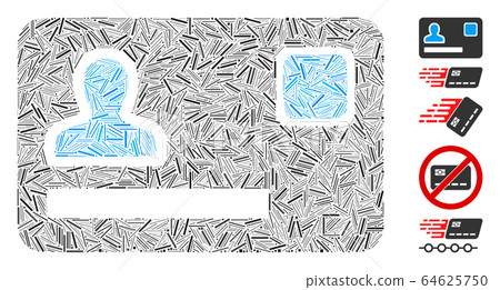 Hatch Mosaic Banking Card Icon - Stock Illustration [64625750] - PIXTA