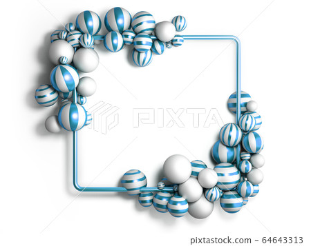 abstract light color frame as background with - Stock Illustration ...