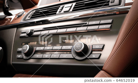 The control panel in the car 3d render - Stock Illustration [64652019 ...