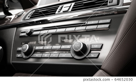 The control panel in the car 3d render - Stock Illustration [64652030 ...
