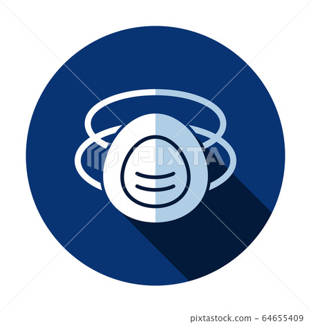 n95 mask flat design icon - Stock Illustration [64655409] - PIXTA