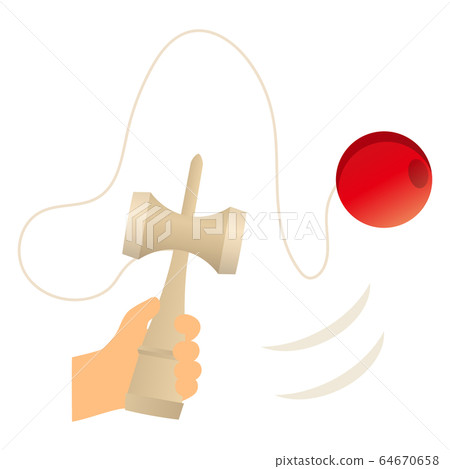 Play with kendama - Stock Illustration [64670658] - PIXTA