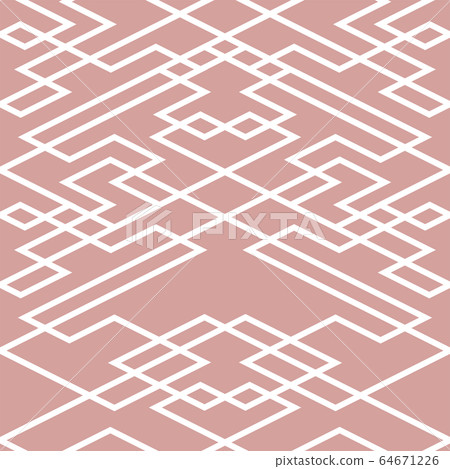 Saaya shape Sayagata Japanese pattern Seamless... - Stock Illustration ...