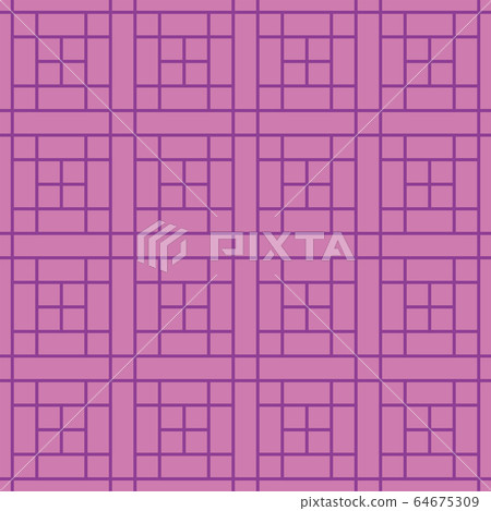 T-shaped geometric rectangular Japanese pattern... - Stock Illustration ...
