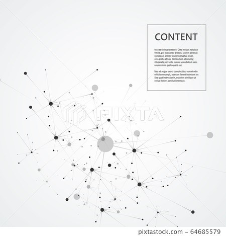 Connection science and technology background... - Stock Illustration ...