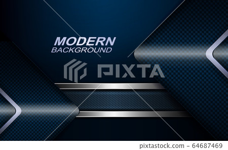 Blue design with a textured frame with a... - Stock Illustration ...