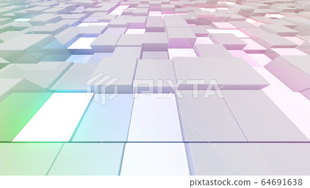 Light block illuminated neon wall wall abstract... - Stock Illustration ...