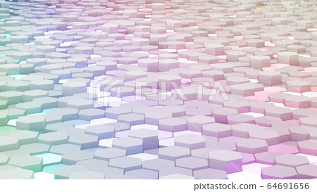 Light block illuminated neon wall wall abstract... - Stock Illustration ...