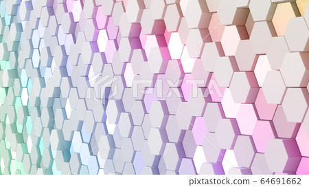Light block illuminated neon wall wall abstract... - Stock Illustration ...