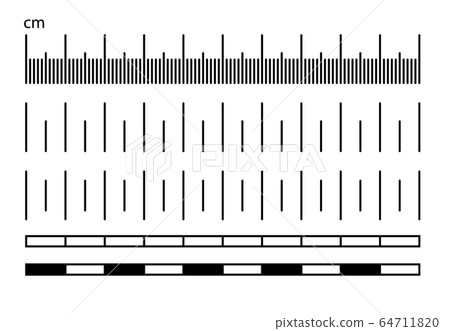 Scale Ruler Clipart Bw