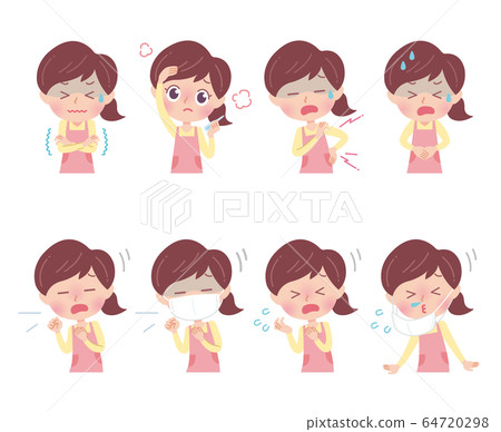 vector, vectors, poor health - Stock Illustration [64720298] - PIXTA