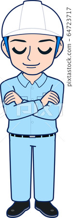 Illustration of a field worker - Stock Illustration [64723717] - PIXTA