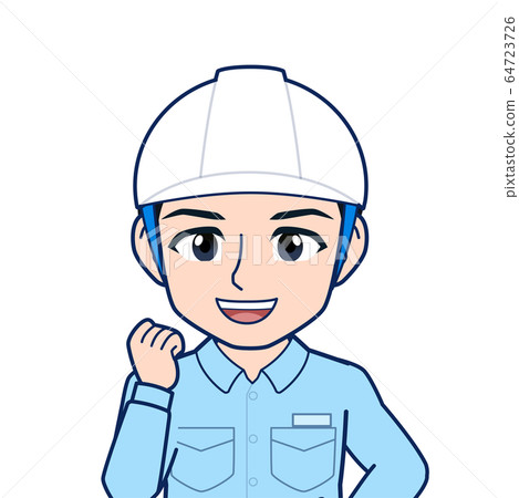 Illustration of a field worker - Stock Illustration [64723726] - PIXTA