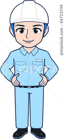 Illustration of a field worker - Stock Illustration [64723744] - PIXTA